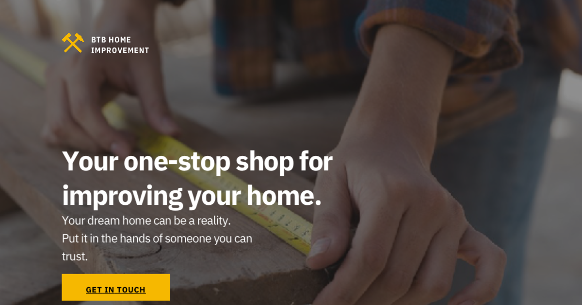 Your one-stop shop for improving your home.